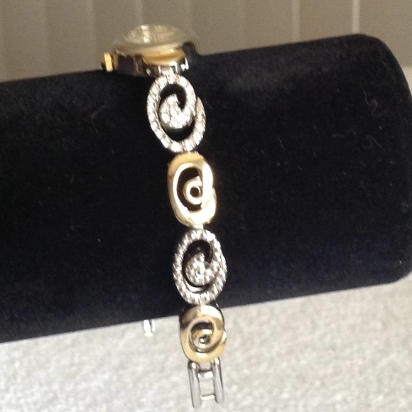 Christian Benet | Jewelry | Christian Benet Silver Gold Tone Crystals ...